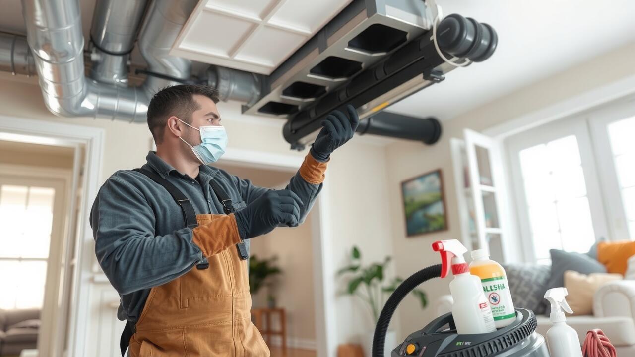 What is the difference between air duct cleaning and air duct sanitizing?